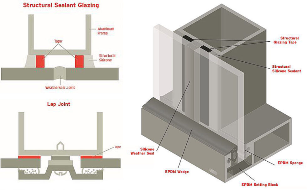 Gray Structural Glazing Tape | VK Series Tape | Capital Tape Co.